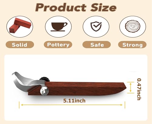 Snapklik.com : GEOCCI Pottery Handle Making Tool Sculpture Scraper ...