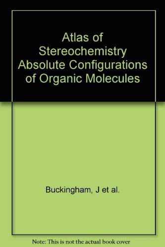 Amazon.com: Atlas of Stereochemistry: Absolute Configurations of ...