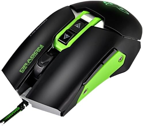 Amazon.com: Ambidextrous Gaming Mouse Quickly Change Left or Right ...