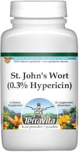 Amazon.com: Extra Strength St. John's Wort (PE 0.3% Hypericin) Powder ...