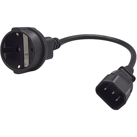 Amazon.com: Toptekits EU Europe Schuko Male to Female M/F Extension ...