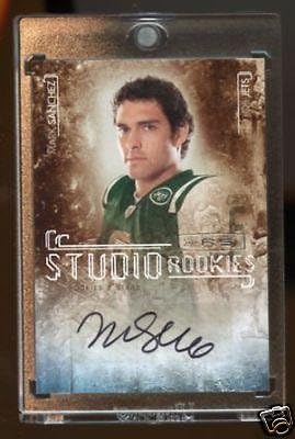 Mark Sanchez 2009 Leaf Rookie & Stars Rc Autograph 3/5 - Football ...