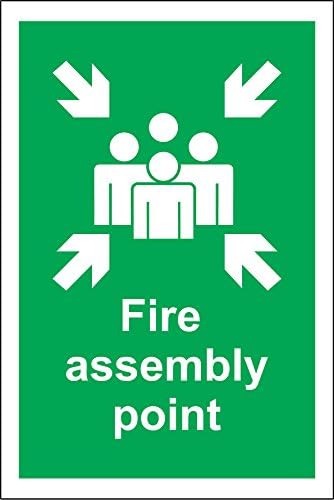 Fire Assembly Muster Point Sign - (Choose Size, Material & Fixing ...