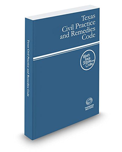 Amazon.com: Texas Civil Practice and Remedies Code, 2016 ed. (West's ...