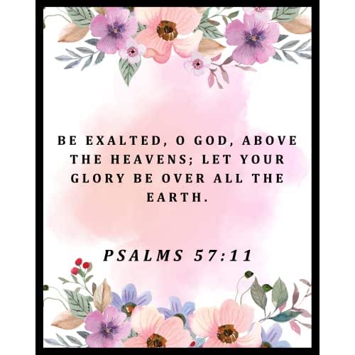 Amazon.com: Data Set 362 Bible Verses Wall Decor - Christian Posters ...