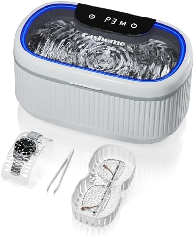 Amazon.com: LifeBasis Utrasonic Jewelry Ring Cleaner, Professional ...