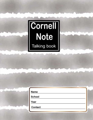 Buy Cornell Note Taking Books: Cornell Note Taking System Blank Books ...