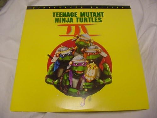 Amazon.com: Laserdisc Teenage Mutant Ninja Turtles III with Paige Turco ...