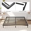 Amazon.com: Upcanso California King Box Spring Bed Base 2 Inch, Low ...