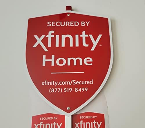 Amazon.com: Xfinity security yard sign (6) outdoor window decals : Home ...