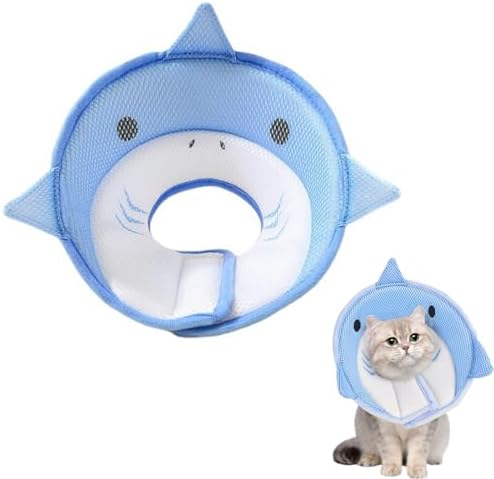 Amazon.com : Lckaien Cat Cone Collar Soft, Adjustable Cat Cones Stop ...
