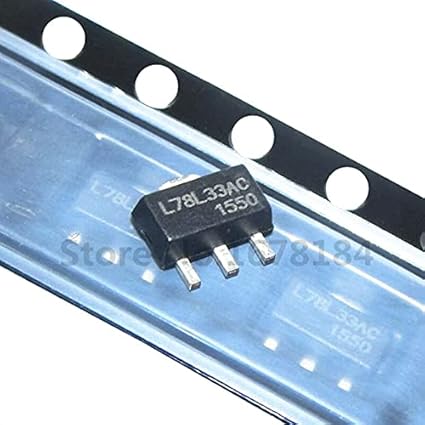 Amazon.co.jp: 電子部品 L78L33ACUTR L78L33 SOT89 10 個。 (Color : Default ...