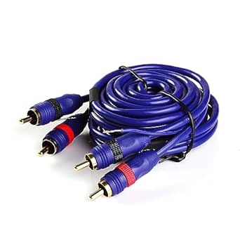 Amazon.com: MAS 6FT High Performance Directional Balance RCA 2 Male to ...