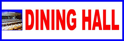 Skysoft Dining Hall Sign Board : Amazon.in: Office Products