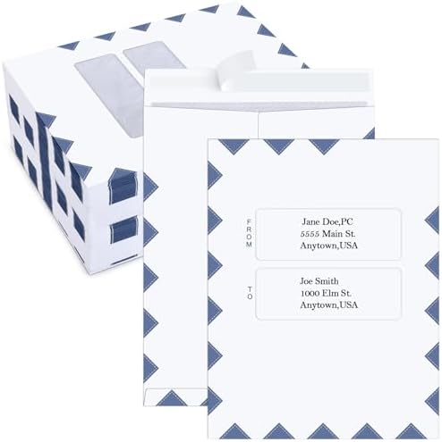 Amazon.com : Resurhang 100 Pcs EGP First Mail Alternate Window Envelope ...