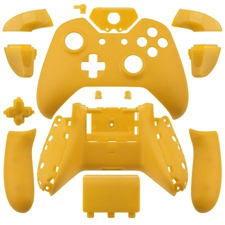 Xbox One Controller Shell Matt Yellow (Controller Not Included ...