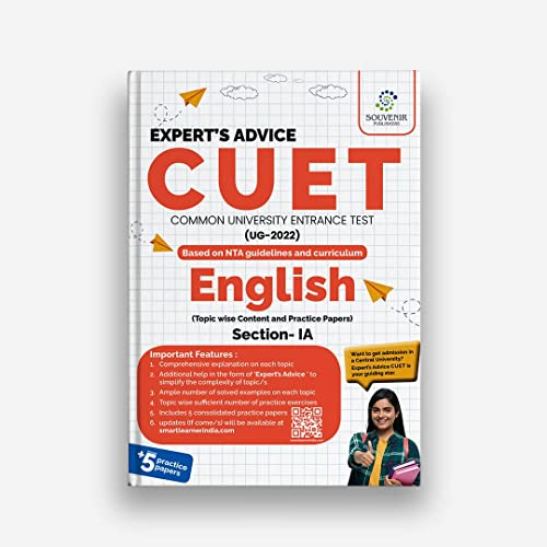 Expert’s Advice NTA CUET (UG) English with Practice papers(CUET Entrance Exam Books 2022) eBook ...