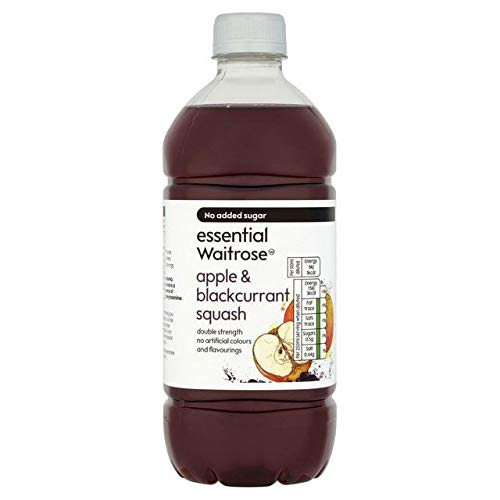 Amazon.com : Essential Waitrose Double Strength Apple & Blackcurrant ...