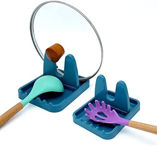 Amazon.com: LSVGOE 2 Pack Multiple Utensil Spoon Rest for Kitchen ...