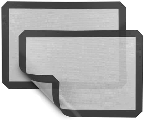 Amazon.com: Kitzini Silicone Pastry Mat, Non Slip Baking Mat, BPA-Free ...