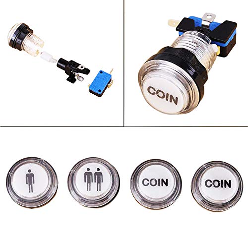 LED Push Button Kit For Arcade Game Building Arcade Game LED Push ...
