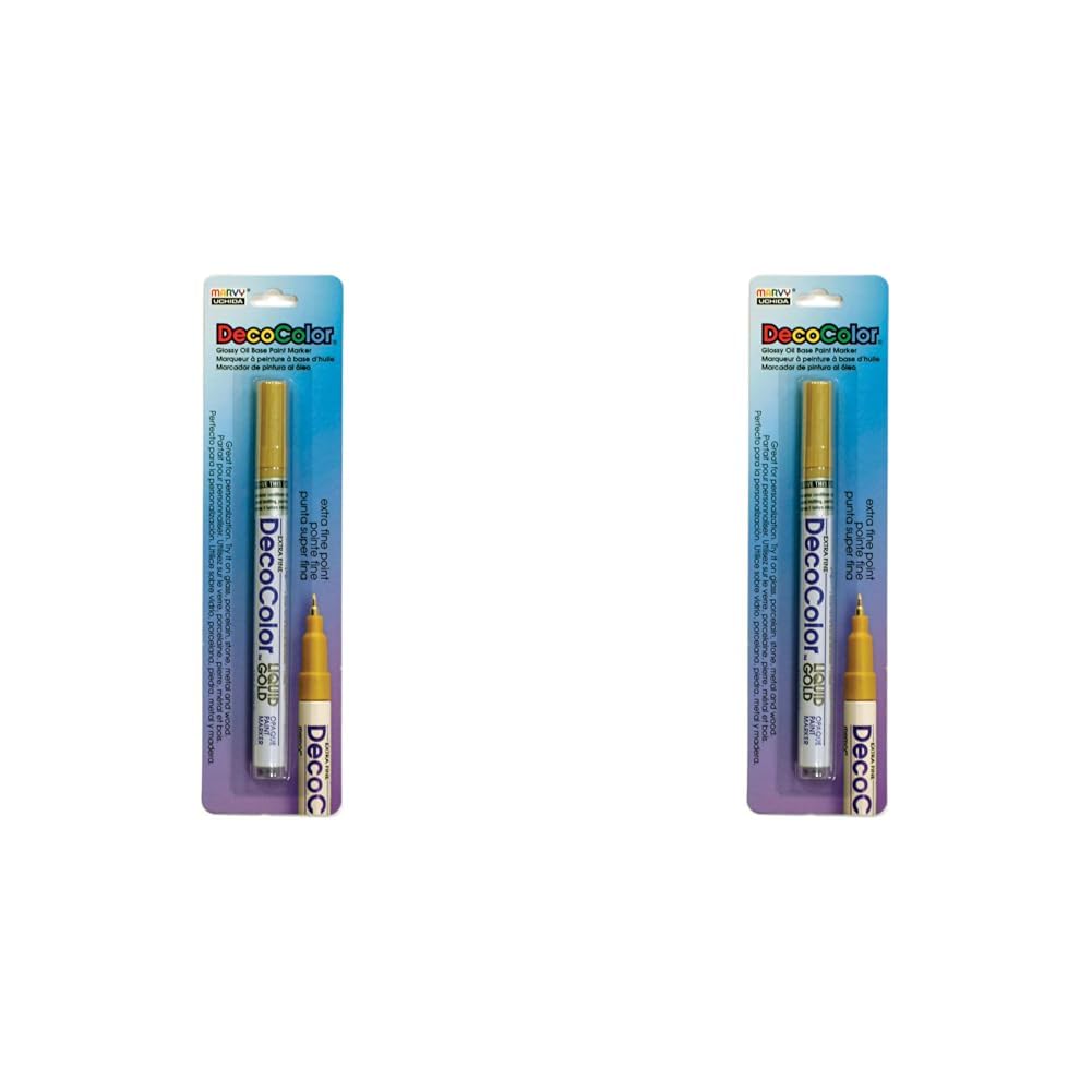 Snapklik.com : UCHIDA 120-C-GLD Marvy Deco Color Liquid Extra Fine ...