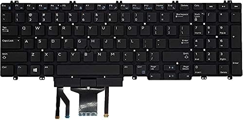 Amazon.com: Replacement Keyboard for Dell Precision 7750 7550 7760 7560 ...