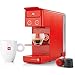 Amazon.com: illy y3.2 Espresso and Coffee Machine, 12.20x3.9x10.40, Red ...