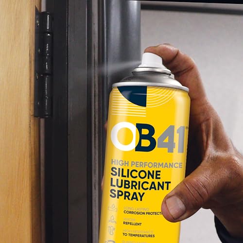 OB41 High Performance Silicone Lubricant Spray - High Resistance to Temperatures - Water ...