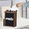 UNHO Lockable Suggestion Box: Wooden Charity Donation Boxes Wall ...