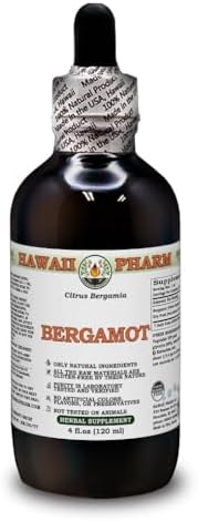 Amazon.com: Bergamot Alcohol-Free Liquid Extract, Bergamot (Citrus ...