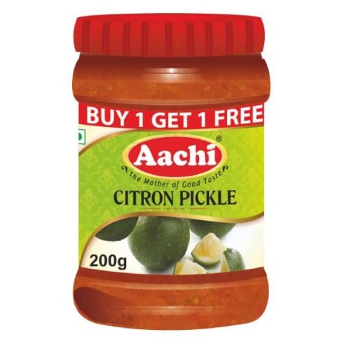 Aachi Pickle 200g (One Plus One Offer) (Garlic Pickle) : Amazon.in ...