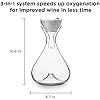Amazon.com | Rabbit Super-Aerating Decanter System 11-Inch: Wine ...