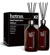 Amazon.com: HETRAS. Premium Reed Diffuser: Set of 2 x 16.9oz (1,000 ml ...