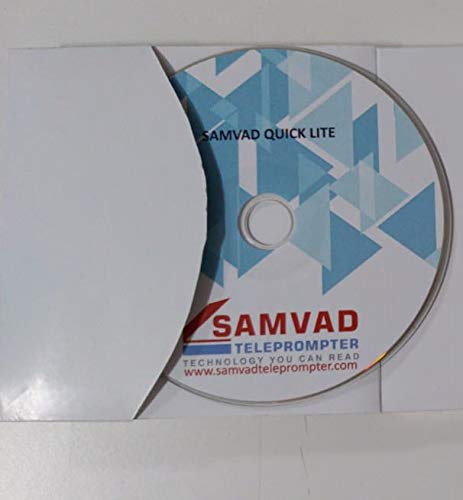 SAMVAD Quick Teleprompting Software : Amazon.in: Software