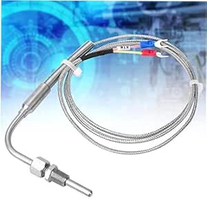 Amazon.com: Thermocouple Temperature Sensor with Grounded Stainless ...