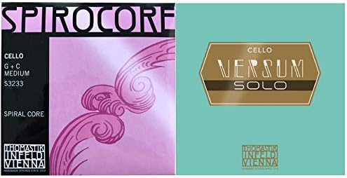 Amazon.com: Thomastik-Infeld Spirocore Tungsten and Larsen Cello Set ...