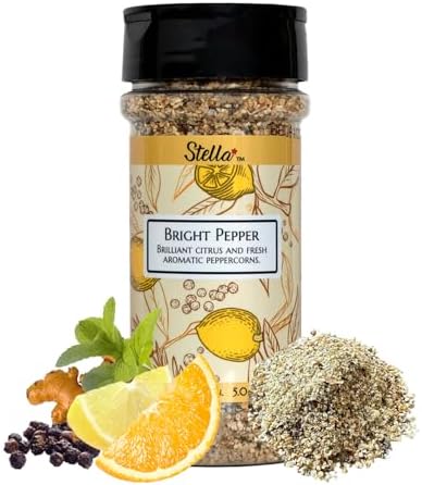 Amazon.com : Stella Foods „Bright Pepper“ Herb & Spice Blend - Lemon ...