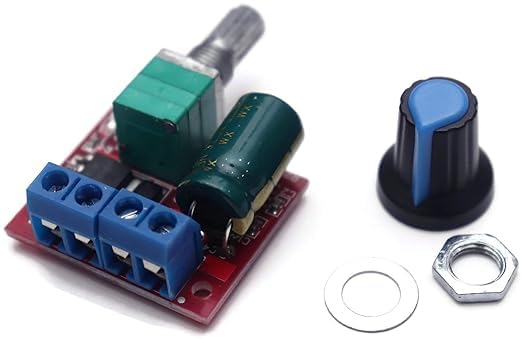 SP ELECTRON Mini PWM DC Motor Speed Controller & Governor, 3-35V, 5A ...