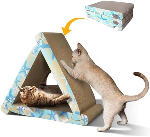 Amazon.com : 25.2 inch Japanese Torii Cat Climbing Tree, Wooden Cat ...