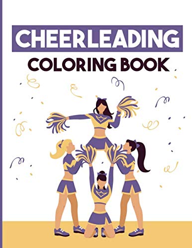 Cheerleading Coloring Book: Cheerleaders Coloring activity Book ...