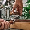 Amazon.com: MUVNA 51MM Espresso Coffee Distributor, Adjustable Height ...