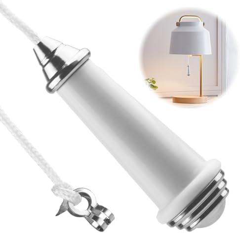 JUGCUT Luxury Chic Porcelain Bathroom Light Pull Cord switch for ...