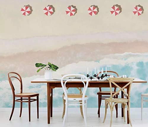 Amazon.com: Murwall Sea Wallpaper Beach Wall Mural Seascape Wall Print ...