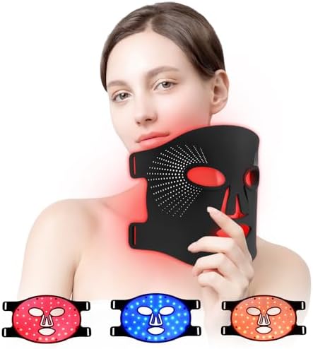 Amazon.com: Red Light Therapy for Face, Red Light Therapy Mask, 3 ...
