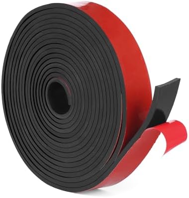 Amazon.com: Neoprene Rubber Strips 1/2 Inch Thick x 3 Inch Wide x 5 ...