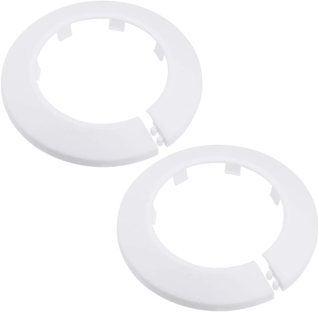 Floor and Ceiling Plate Cover Split Flange, 1-1/2" Escutcheon Plate ...