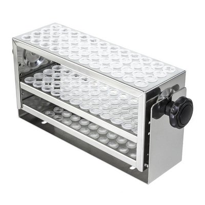 Eppendorf M1289-0006 Edelstahl kleines Reagenzglasgestell für 12 ...