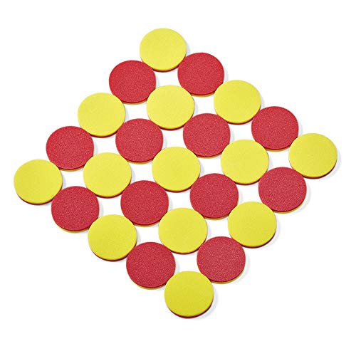 hand2mind Foam Two-Color Counters, Red and Yellow Counters, Counting ...