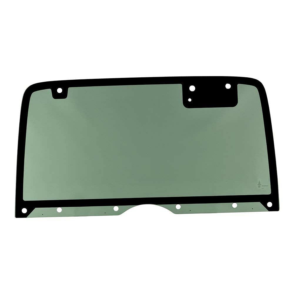 Amazon.com: BURANIFUSION Rear/Back Green Tinted Glass with Holes For ...
